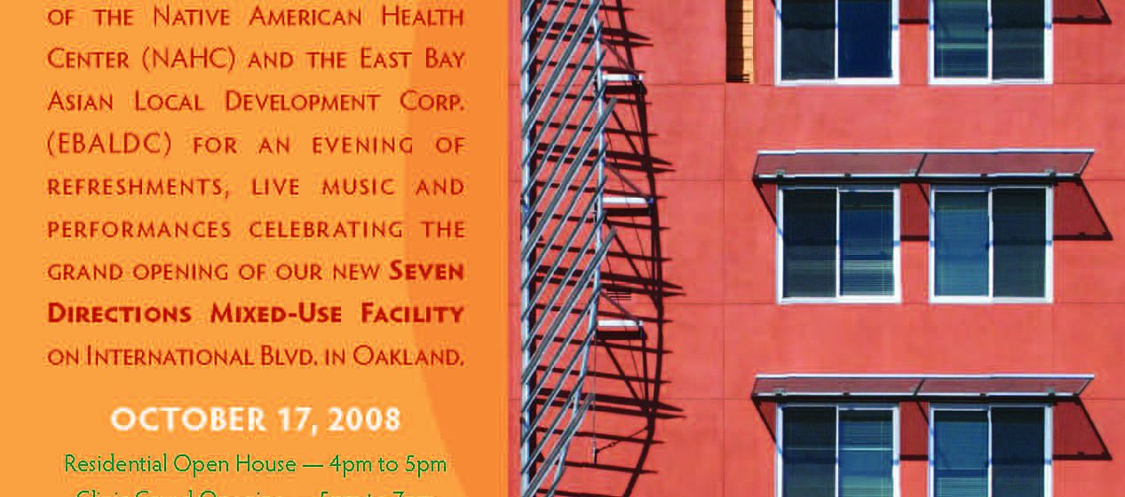 Seven Directions Health Clinic & Affordable Housing | 7 Directions ...